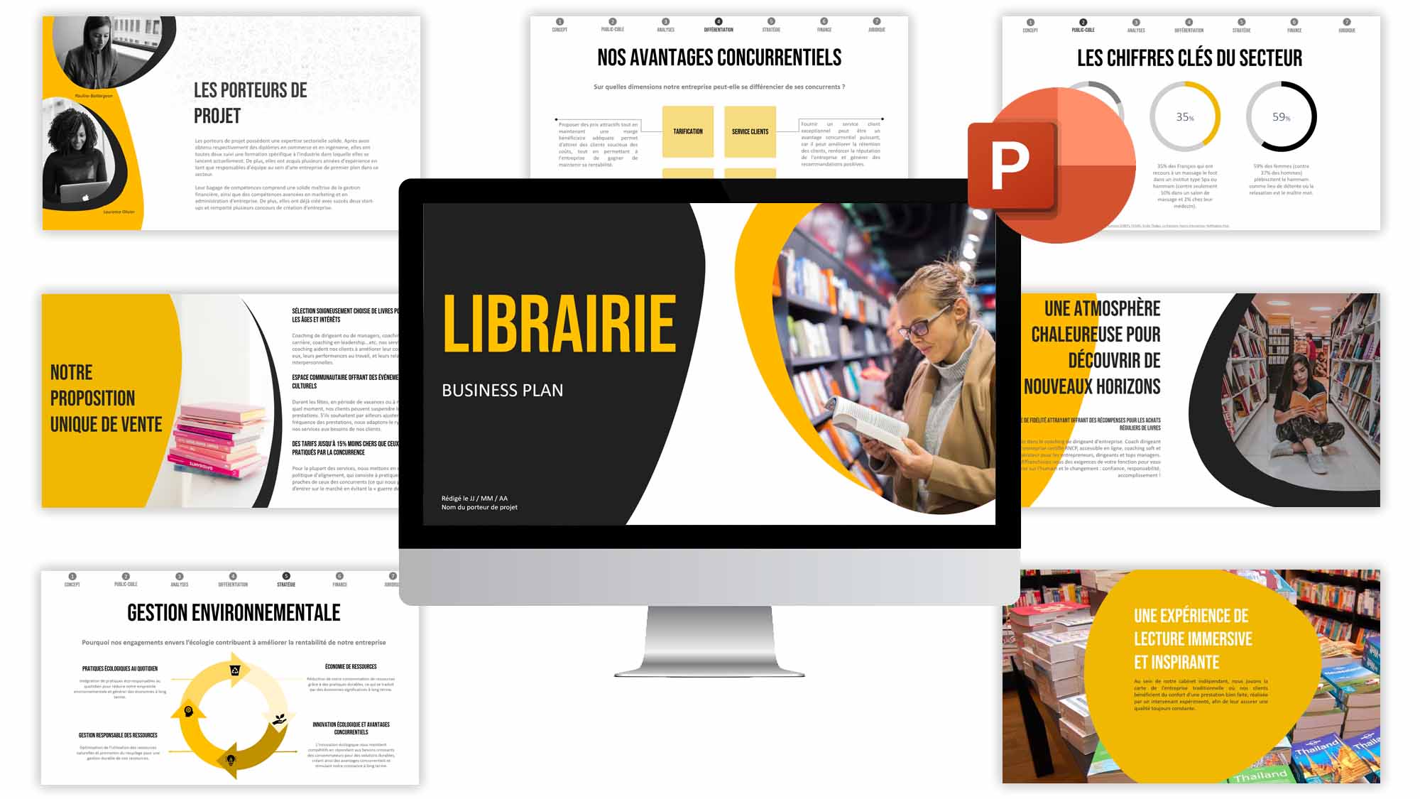 Librairie : Business Plan - Exemple rédigé à télécharger