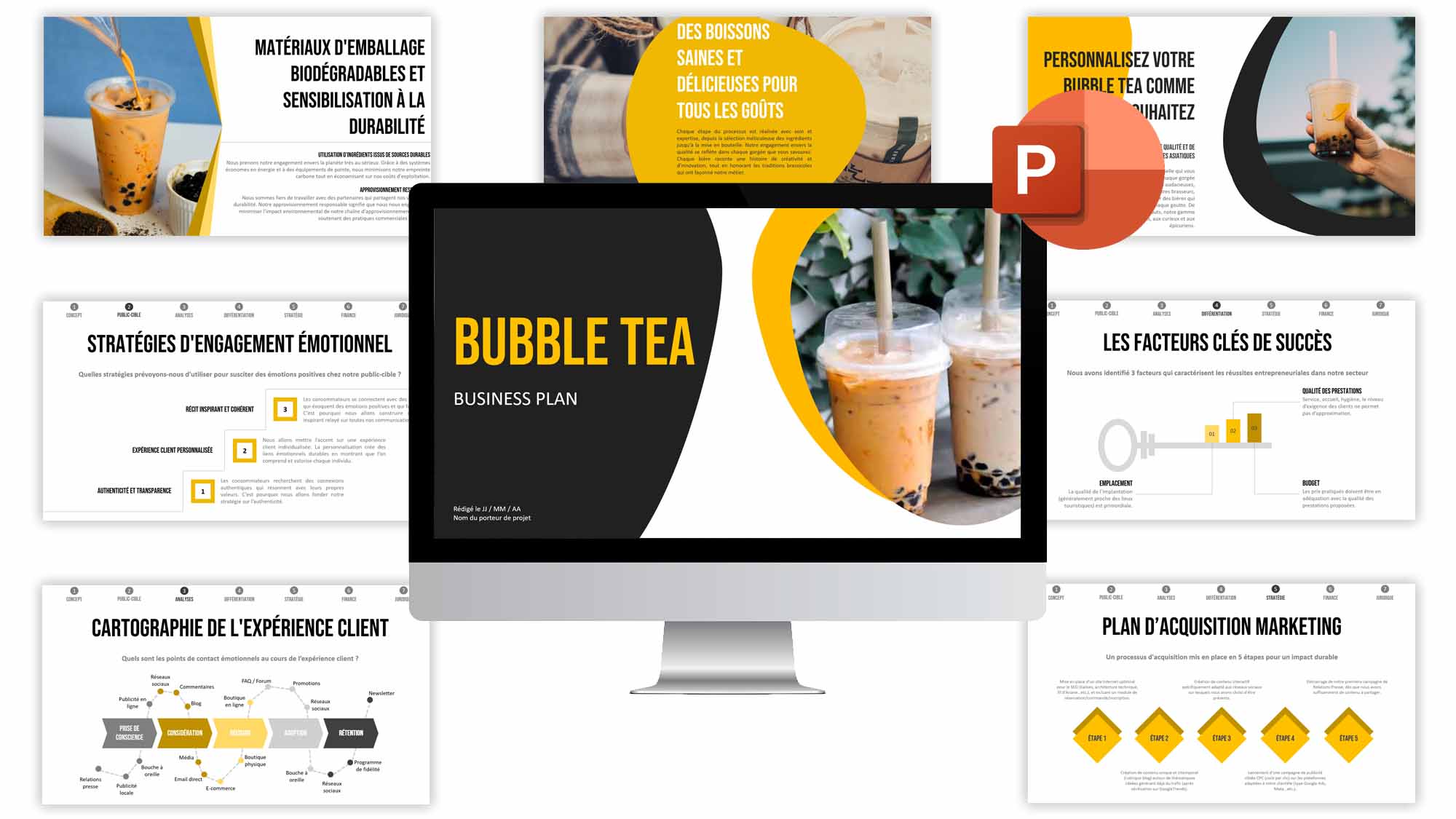 Bubble Tea : Business Plan - Exemple rédigé à télécharger (PDF et ...
