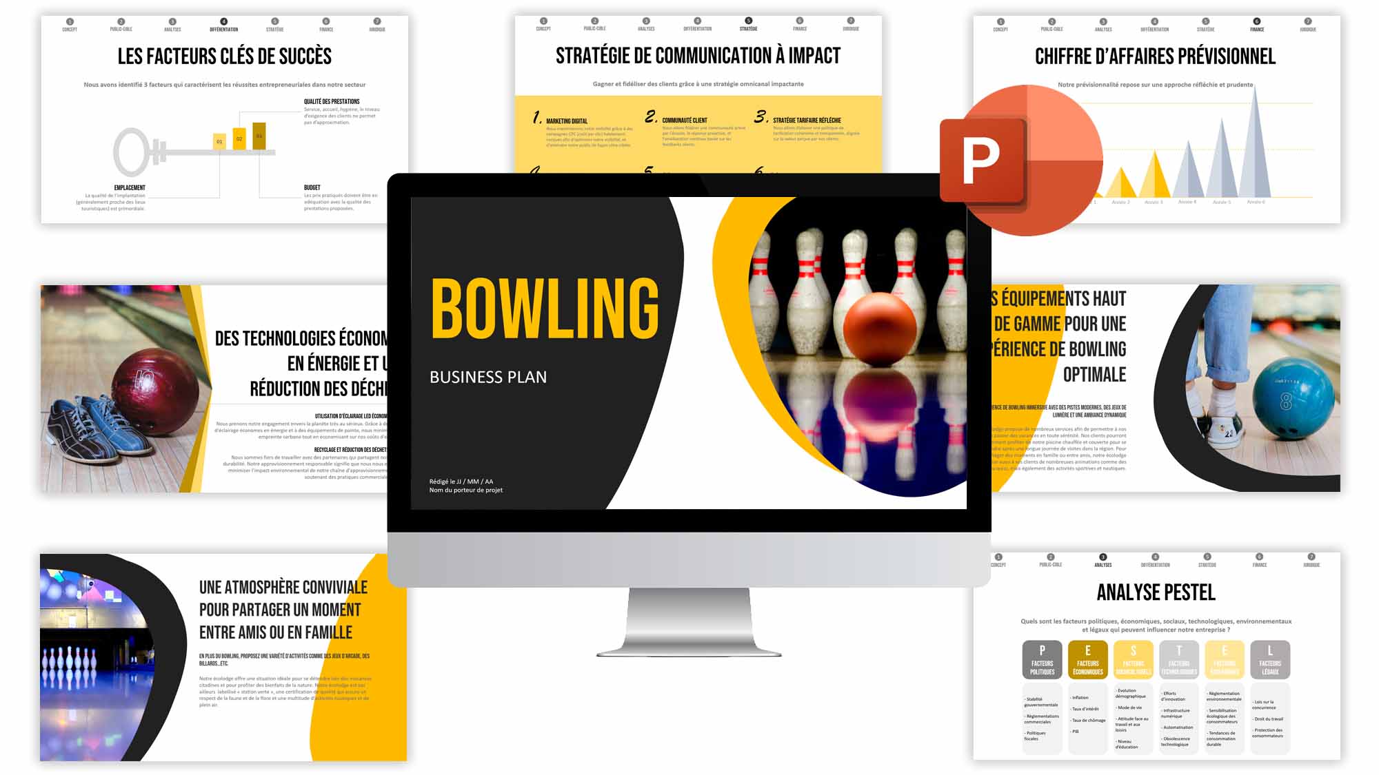 Bowling : Business Plan - Exemple rédigé à télécharger (PDF et PowerPoint)