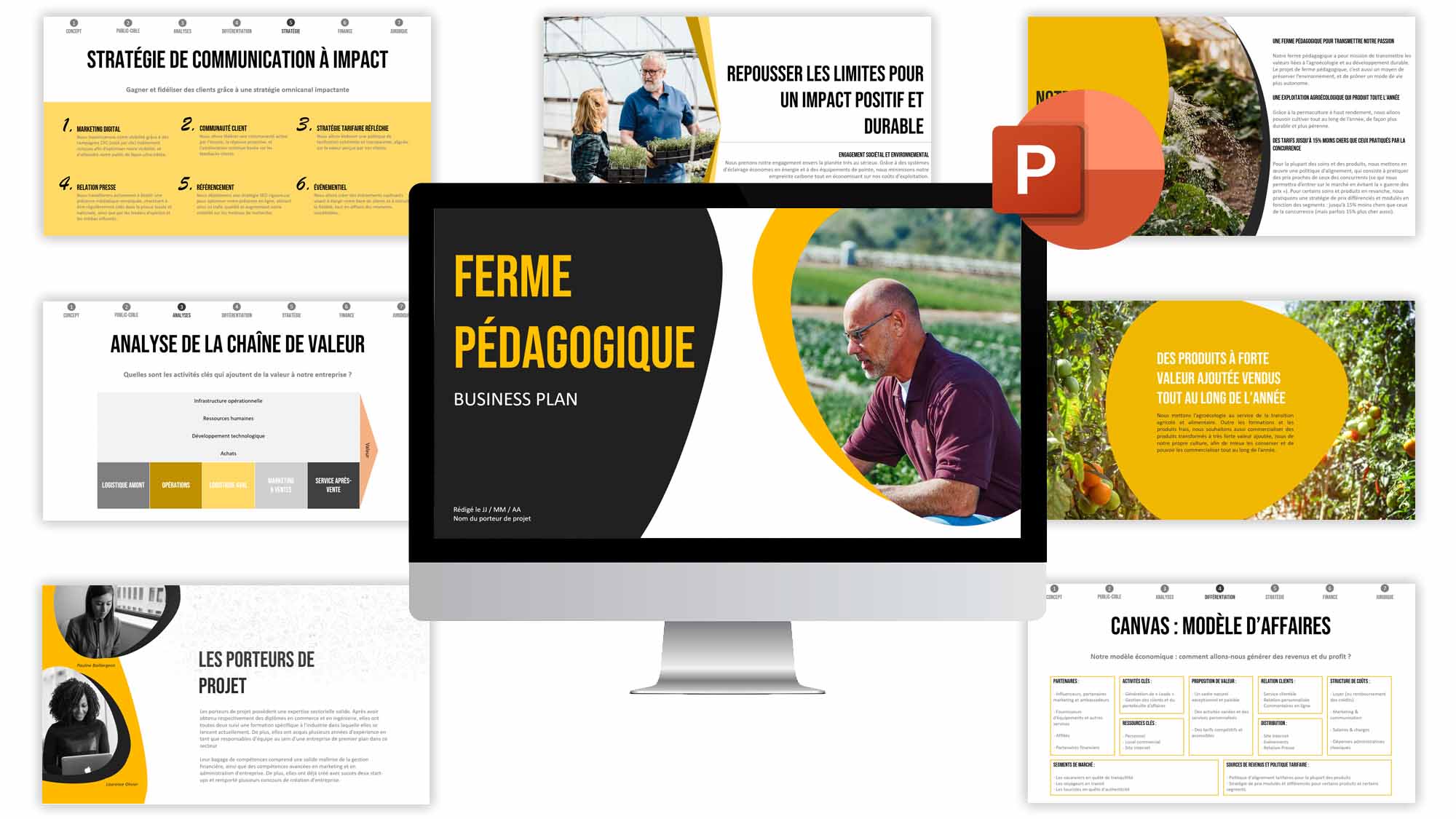 Ferme pédagogique : Business Plan - Exemple rédigé à télécharger