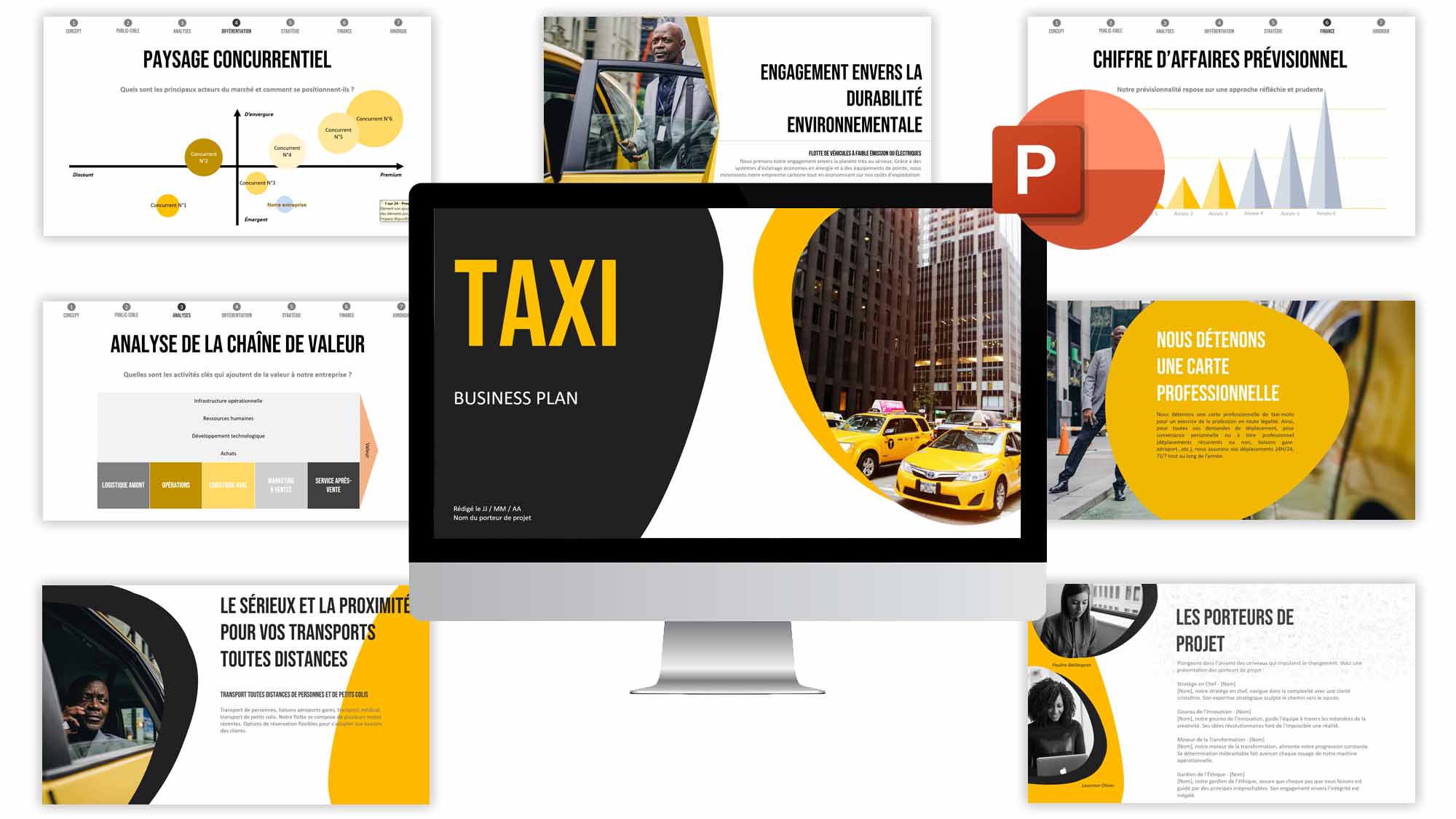 Taxi : Business Plan - Exemple rédigé à télécharger